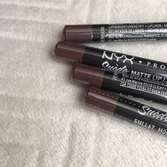 NYX | Makeup | 55 Nyx Suede Matte Lip Liner Moonwalk | Poshmark